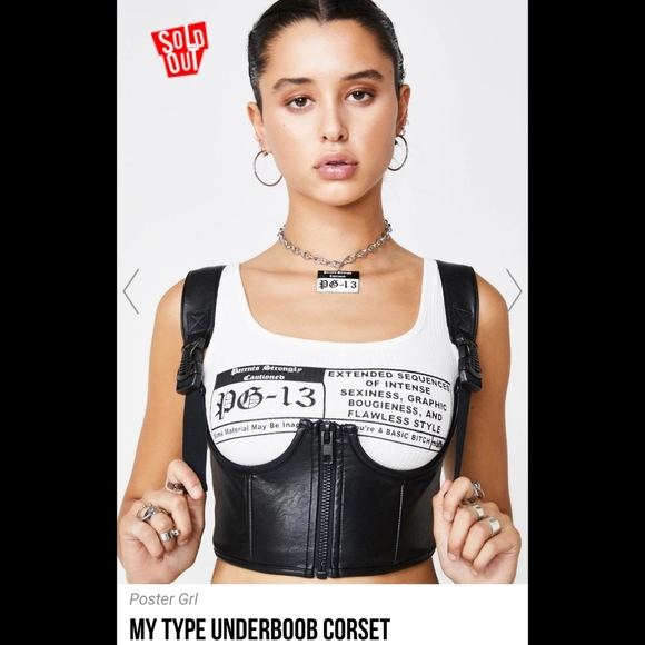 Dolls Kill | Accessories | Underboob Corset Sold Out | Poshmark